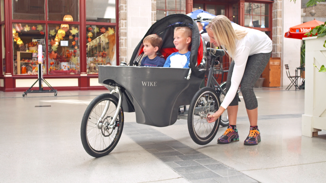 Salamander Cargo Bike & Stroller – Wike Inc