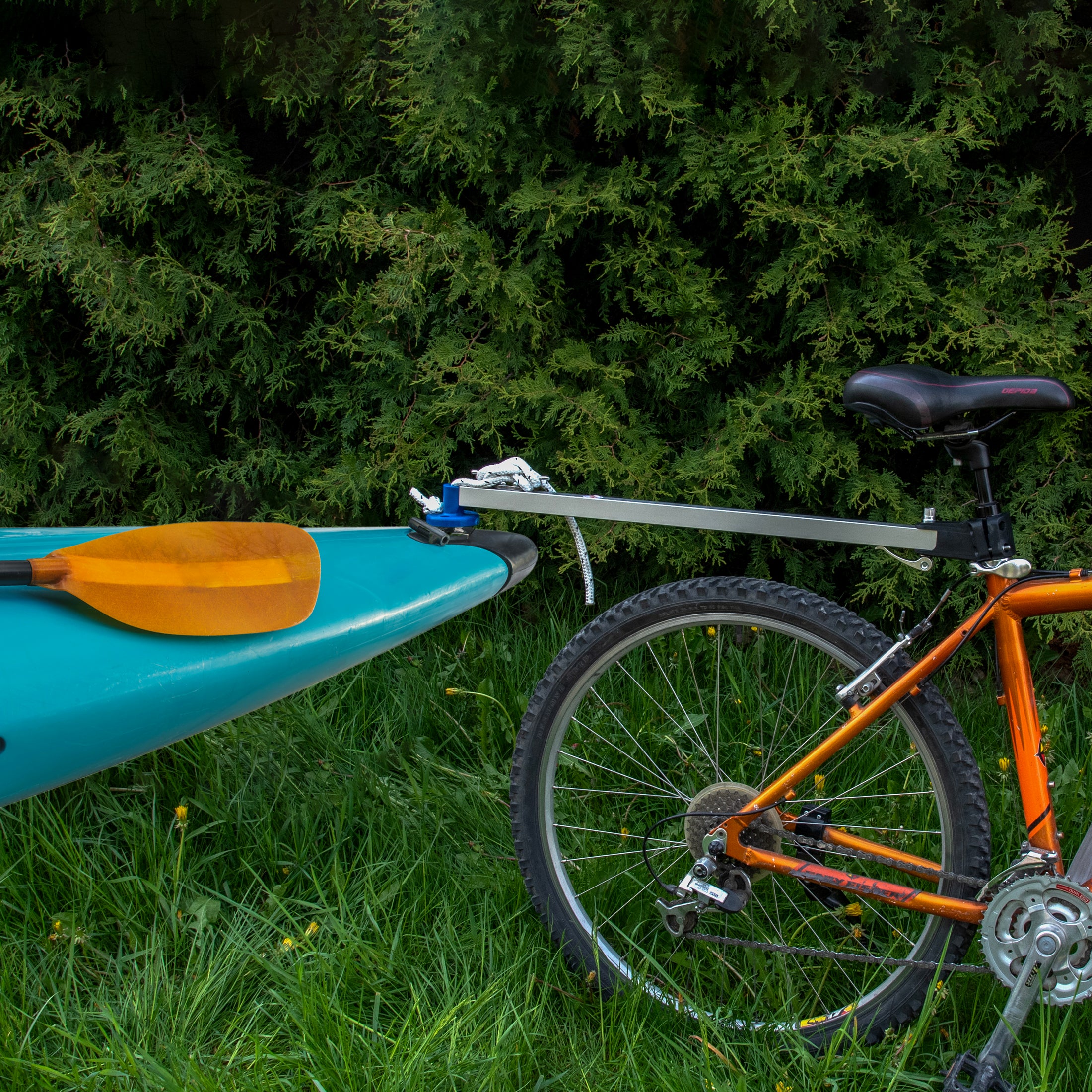 Wike kayak Canoe and Surf Cart - Includes Ultra Lite Smart Stick Tow B ...